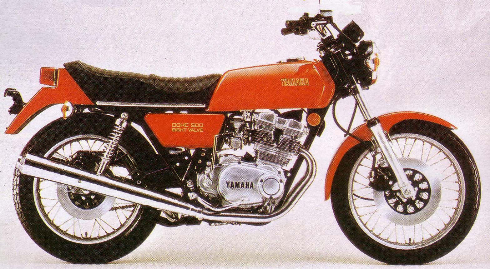 ヤマハ GX500 / YAMAHA GX500: 70年代のオートバイ